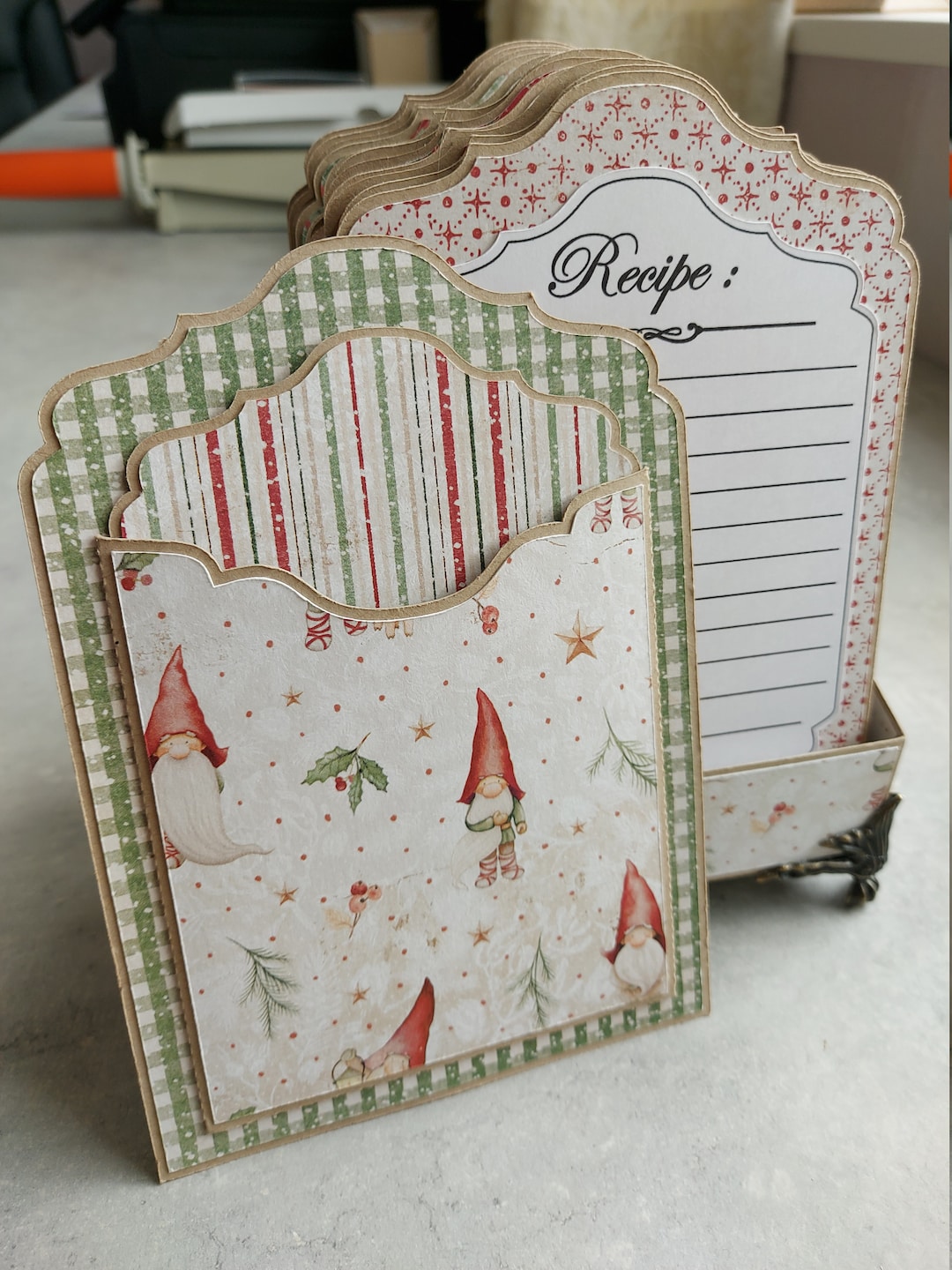 3d Recipe Card Stand ( Digital Cut File !! ) - Etsy