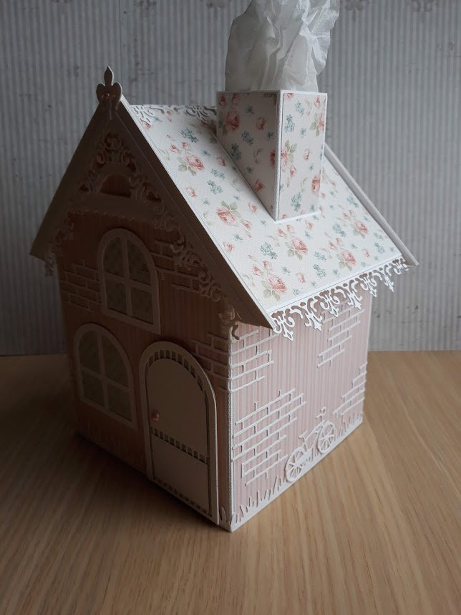 Tissue Box Cover House DIGITAL CUT FILE - Etsy