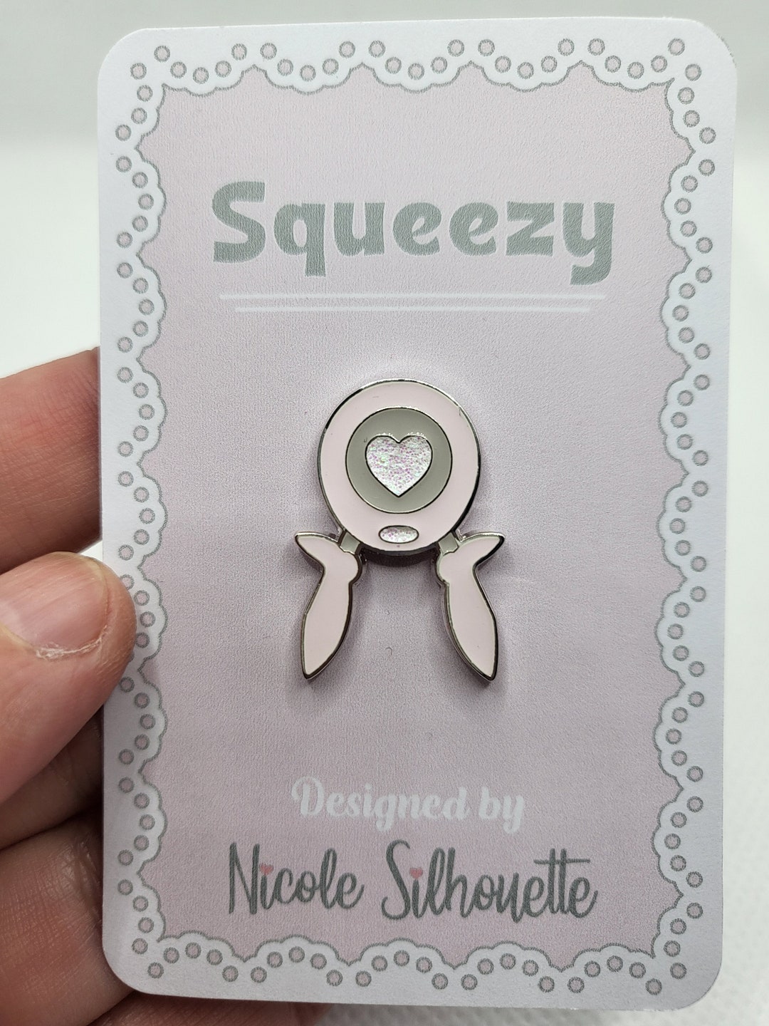 Hard Enamel Pin : Squeeze Punch Read the Descriptionbox - Etsy