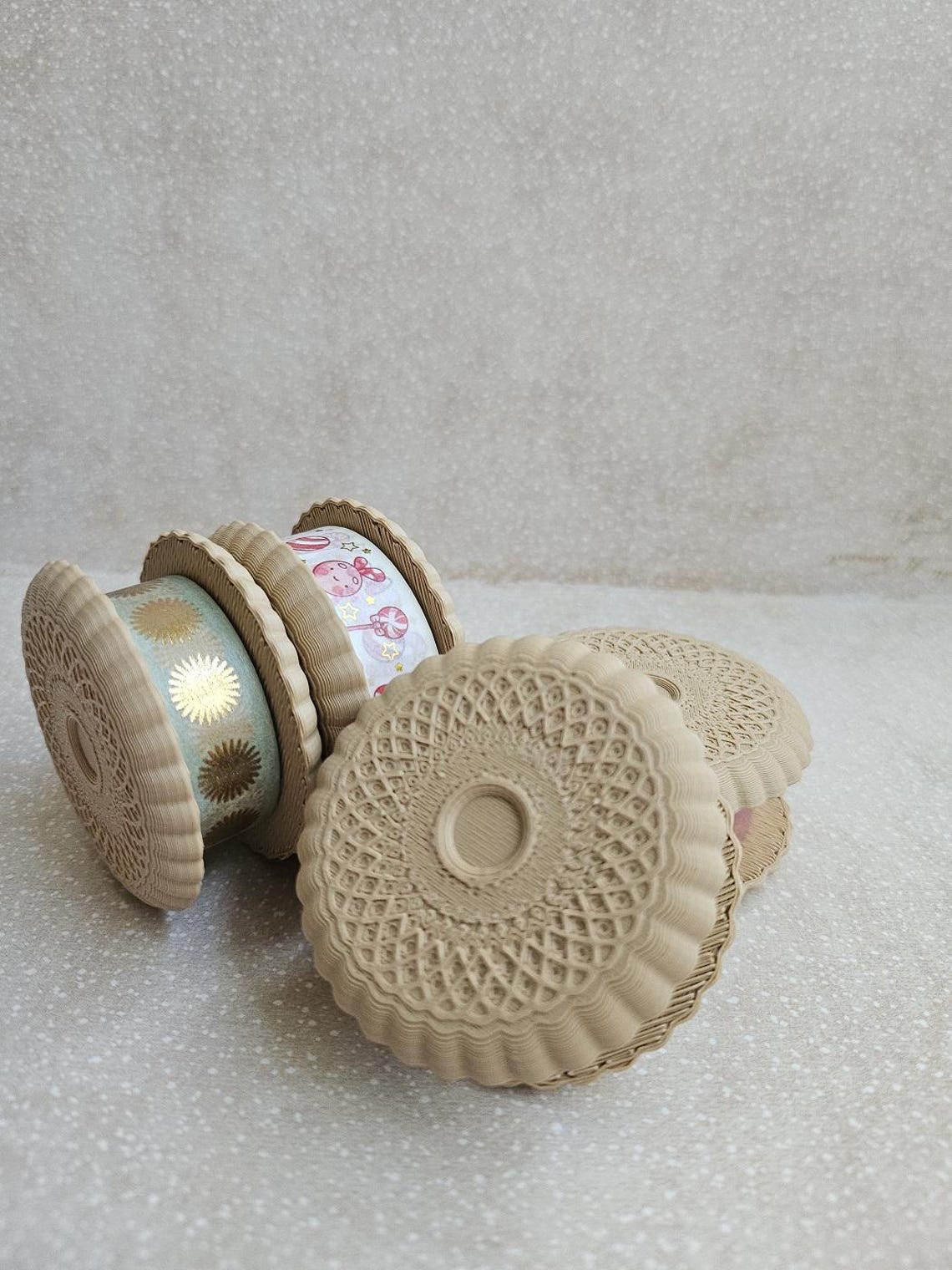 Washi Tape Cookie Spools ( 3D Print File !! ) READ DESCRIPTIONBOX !! - Etsy