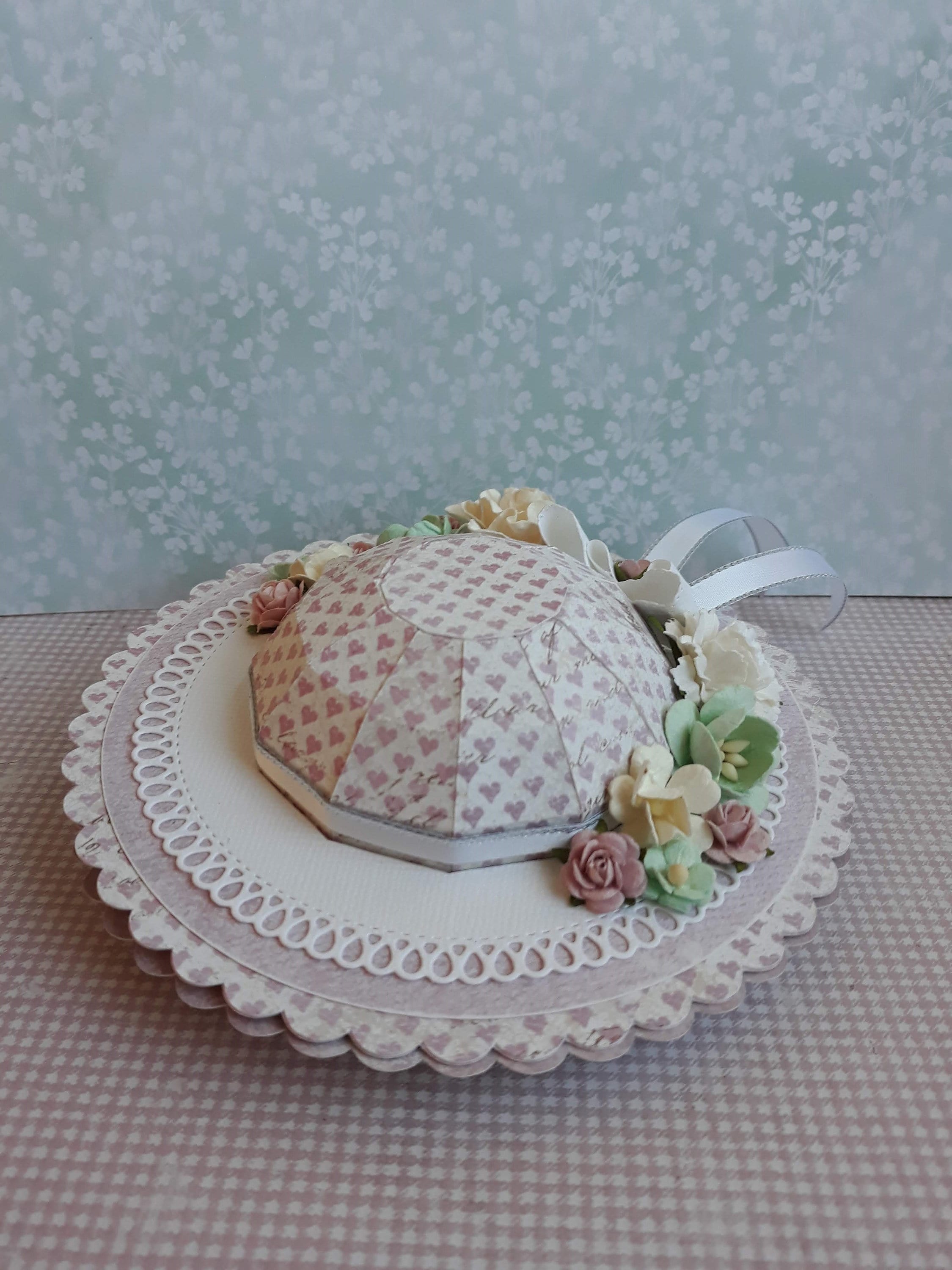 Summer Hat Easel Card - Etsy