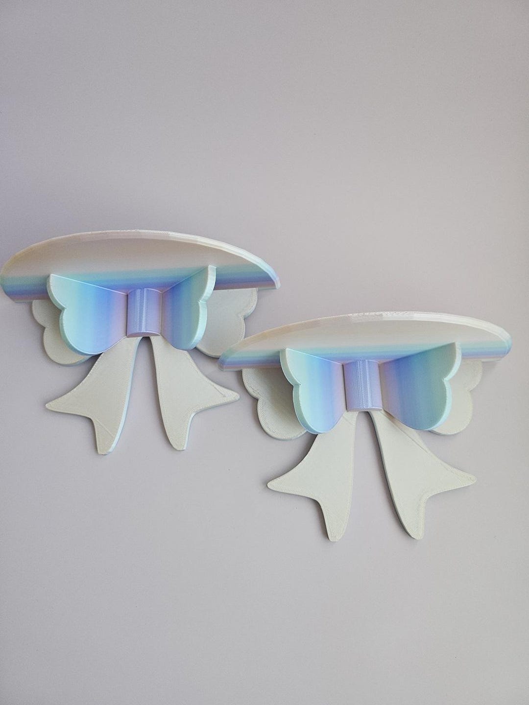 2 Super Cute 3D Printed Bow Shelf, READ DESCRIPTIONBOX !! - Etsy