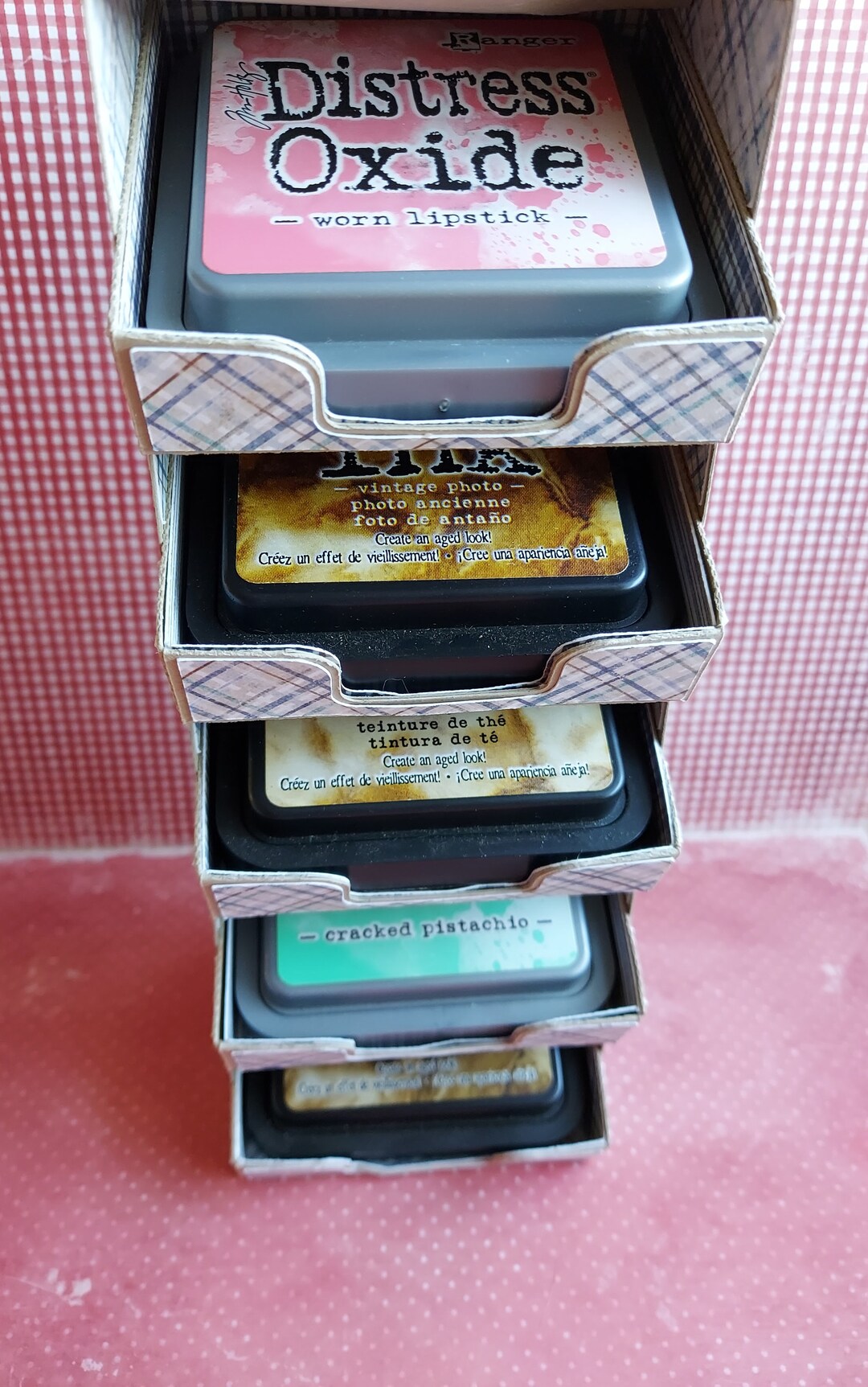 Distress (oxide) Ink Pad Storage System * Digital Cut File * - Etsy