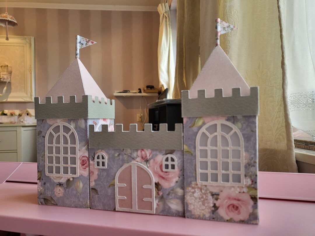3D Castle Gift Boxes ( Digital Cut File, NO PDF Included ! ) - Etsy