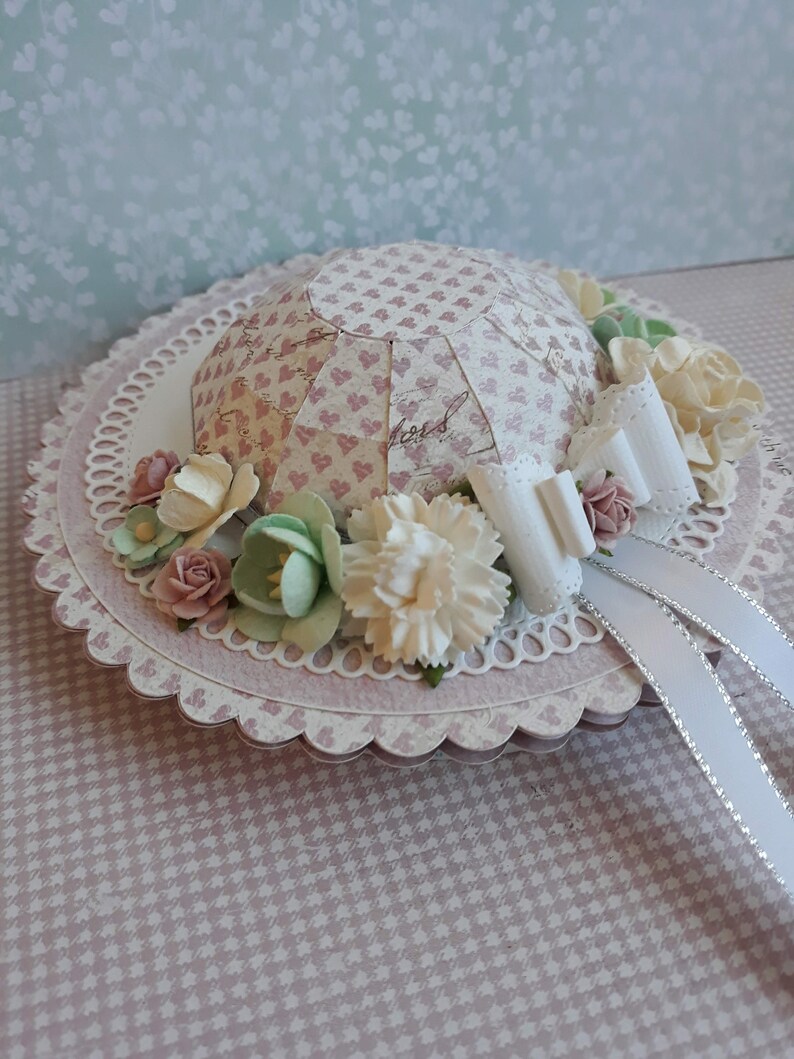 Summer Hat Easel Card - Etsy