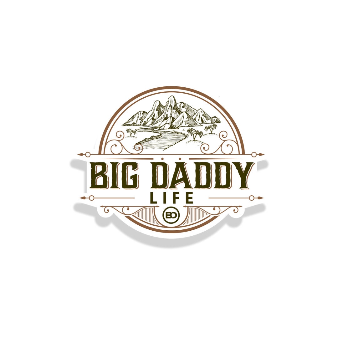Mountaineer Vinyl Decal Big Daddy Life Sticker, Unique Gift for Him ...
