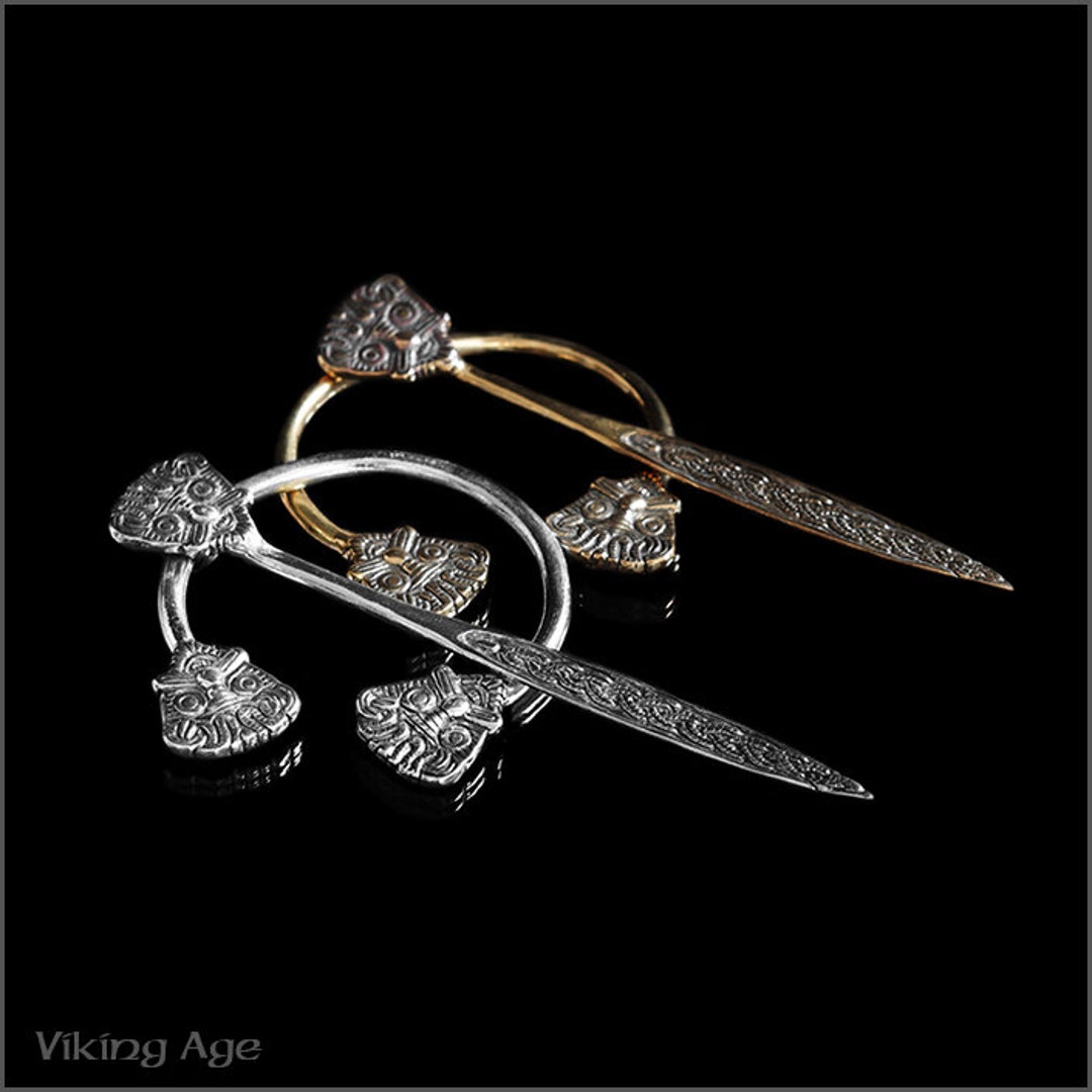 Bronze Fibula , Cloak Pin , Brooch - Etsy