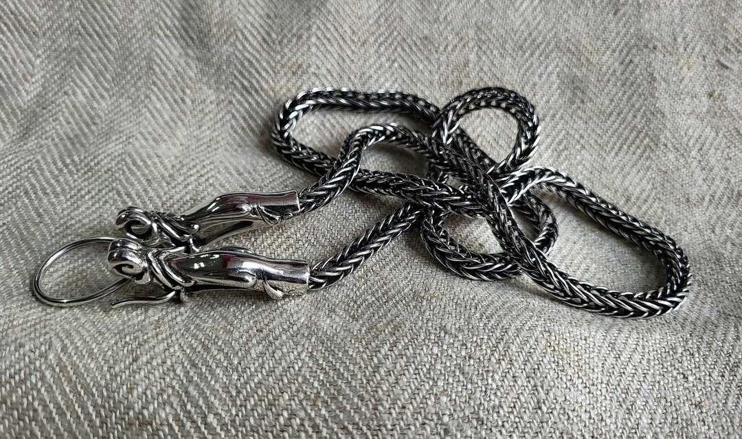 Silver Viking Chain Replica From Tromso, Norway - Etsy