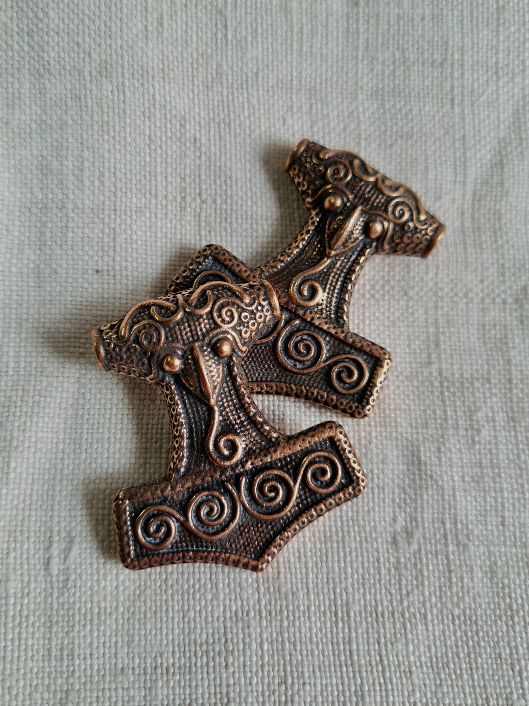 Bronze Thor Hammer Mjolnir From Skane - Sweden - Etsy