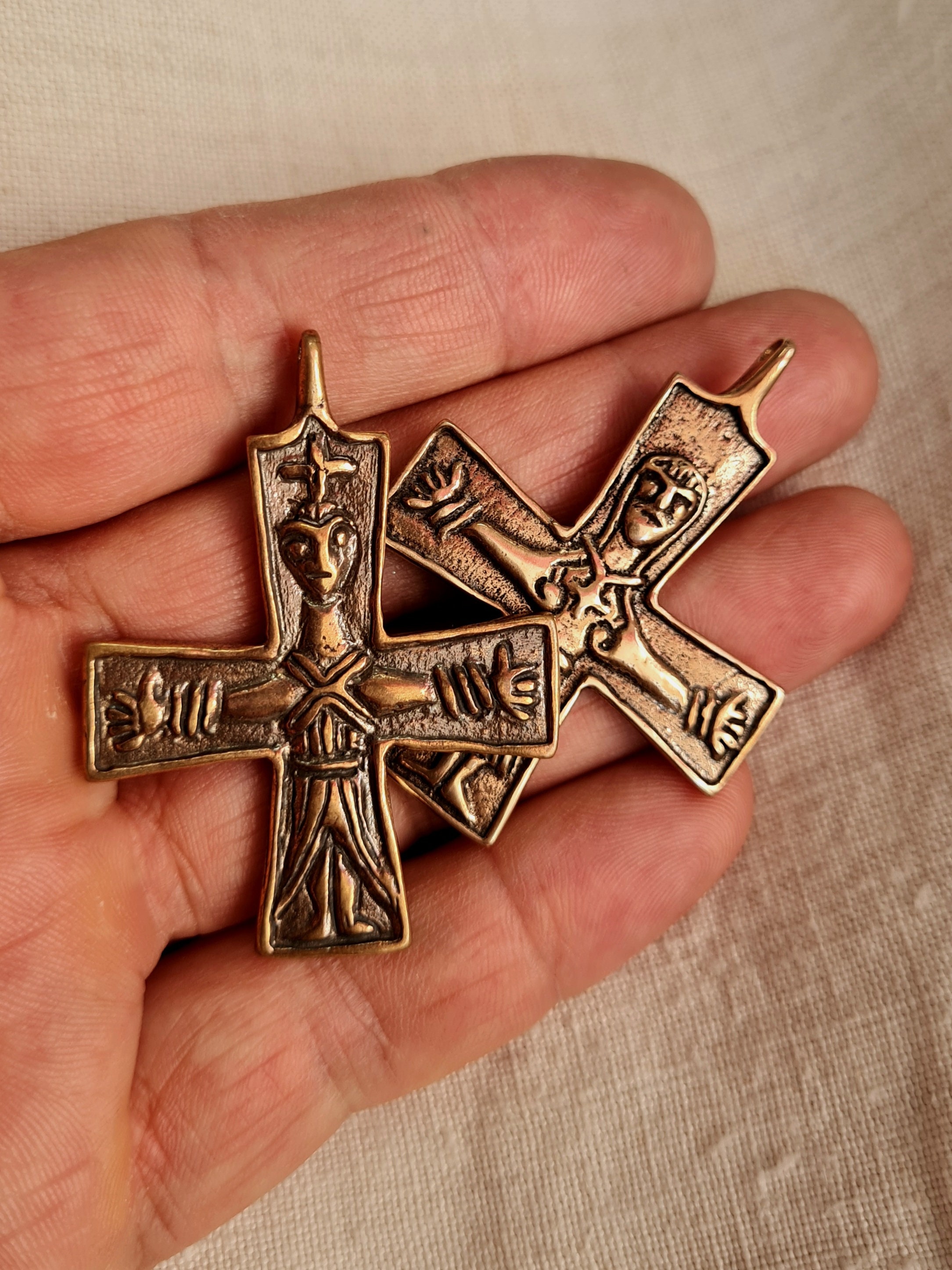 Viking Style Christian Cross From Finland - Etsy