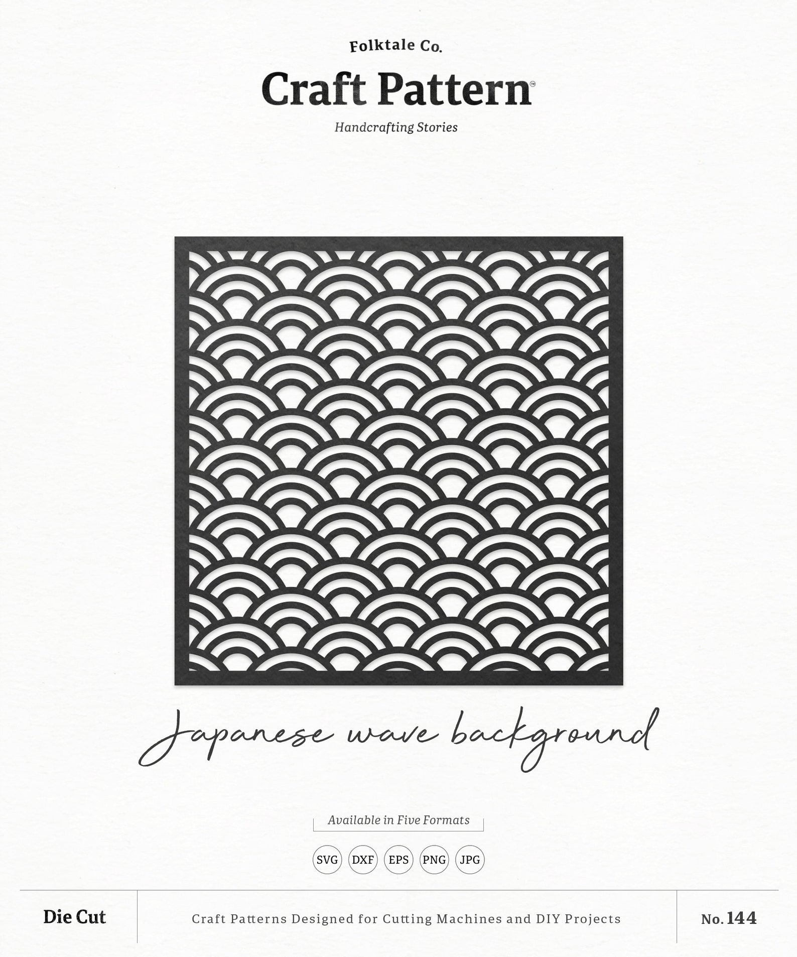 Japanese Wave Background SVG Wave Pattern SVG Wave SVG Wave | Etsy UK