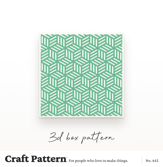 3D Box Pattern SVG Box SVG Background SVG 3D Box Png - Etsy UK