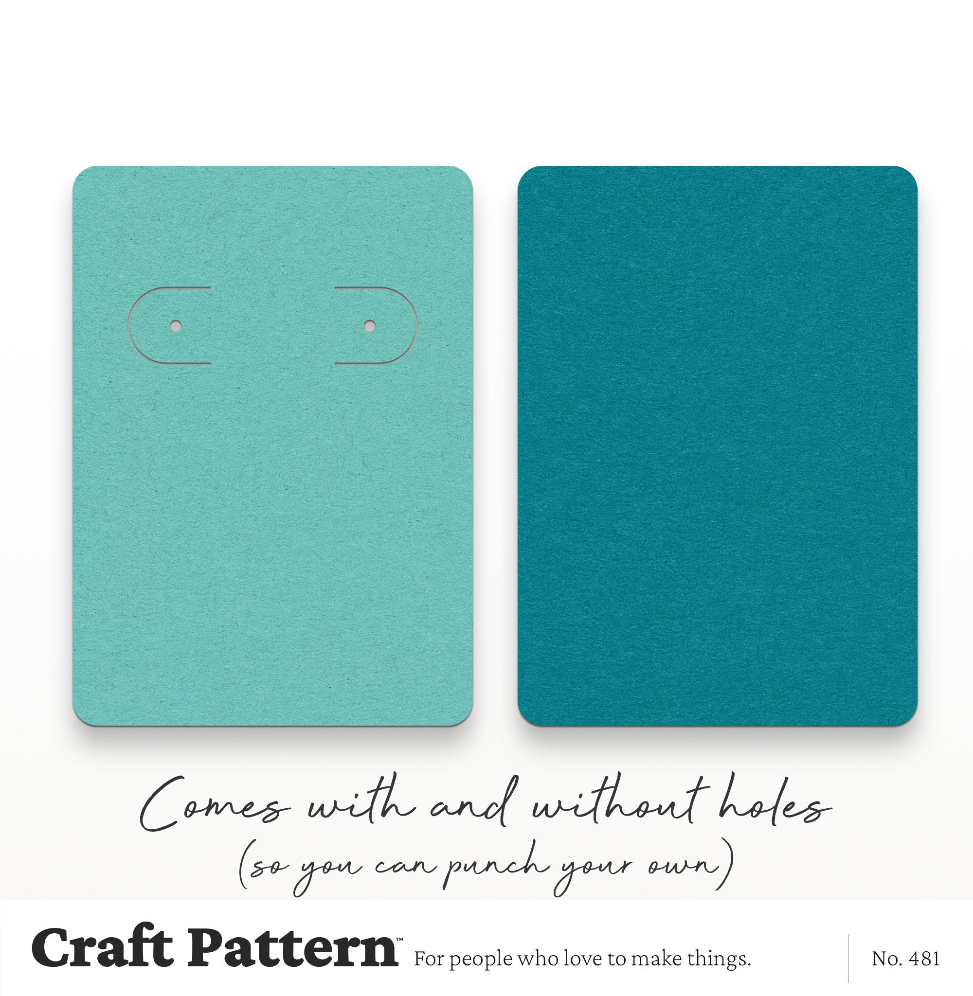 Classic Earring Display Cards SVG Earring Cards SVG - Etsy Australia