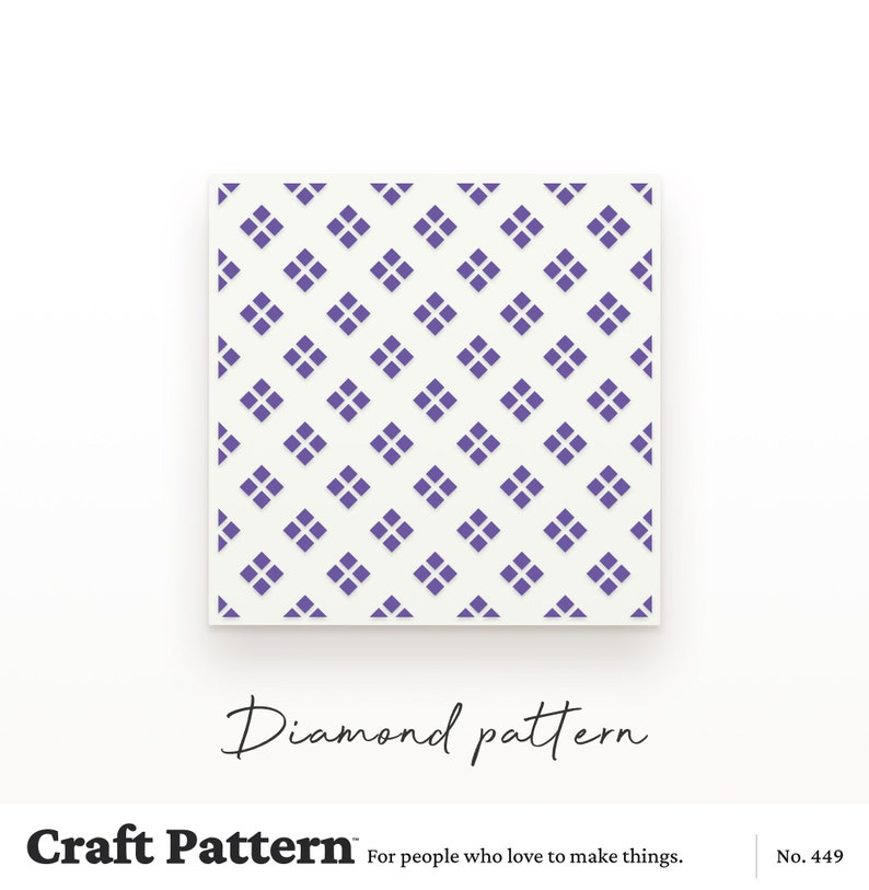 Diamond Pattern SVG Diamond SVG Background SVG Diamond Png - Etsy UK