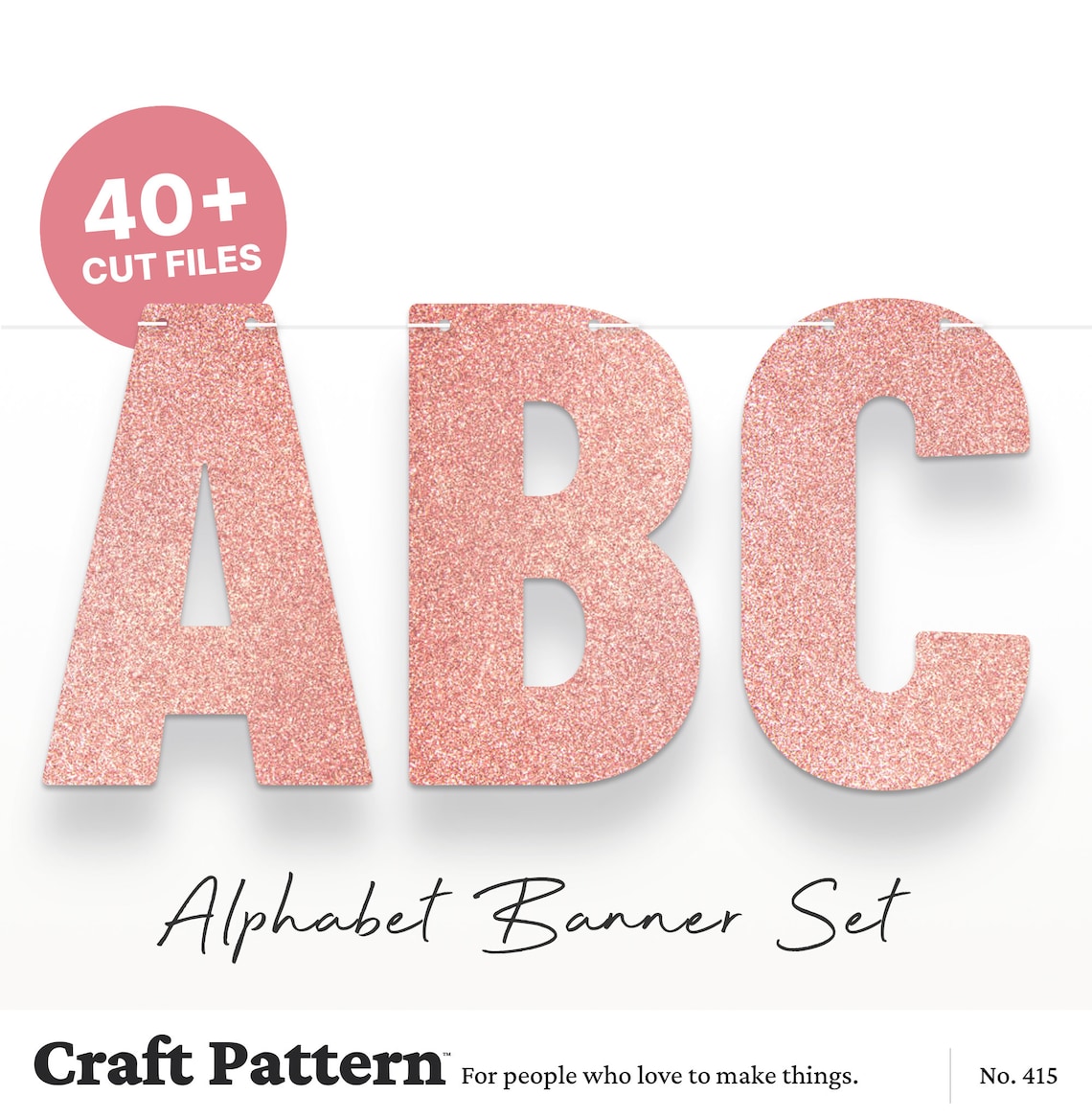 Alphabet Banners SVG Bunting SVG DIY Custom Banners Party - Etsy