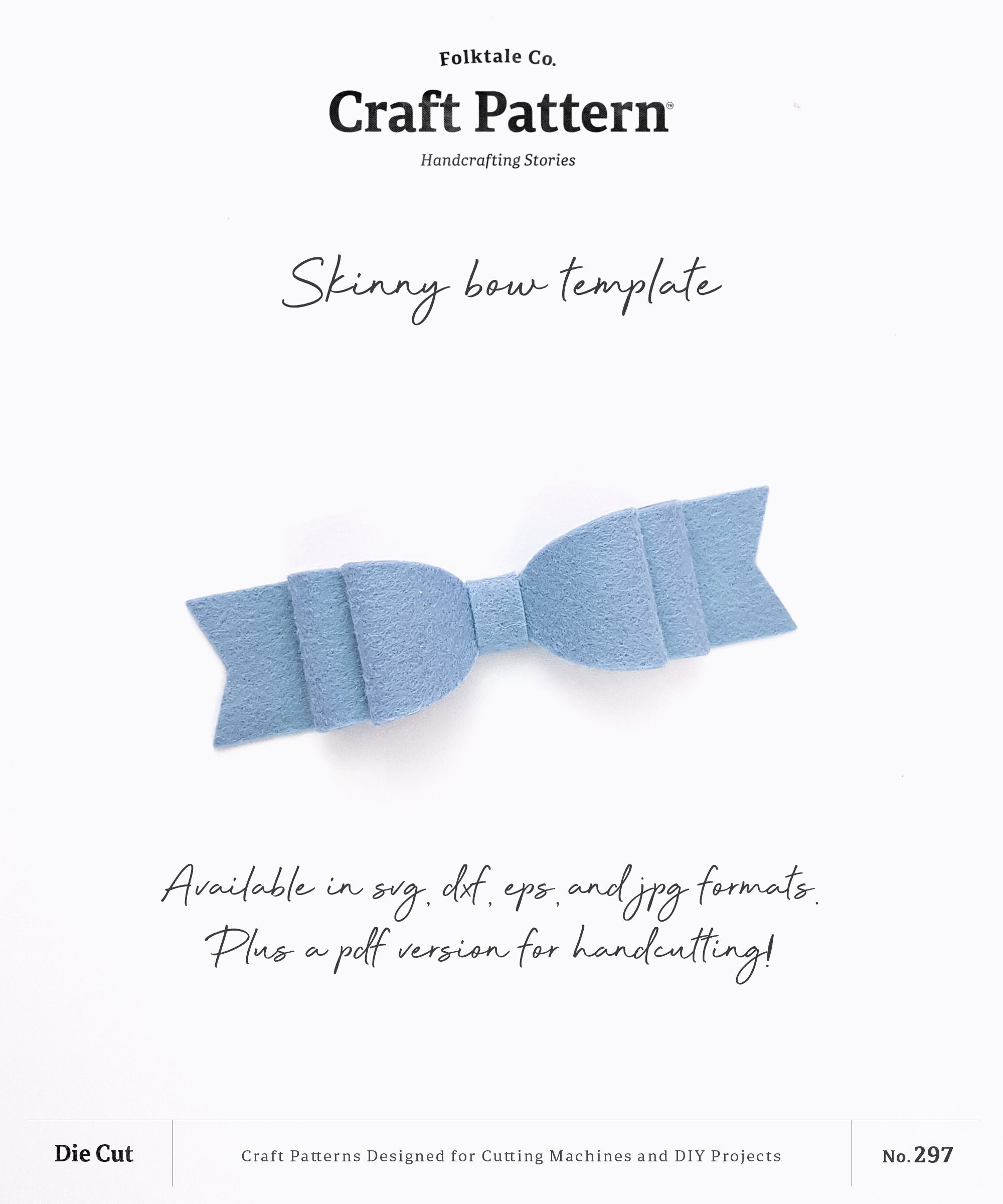 Skinny Bow Template SVG Bow SVG Bow Template Hair Bow SVG - Etsy UK