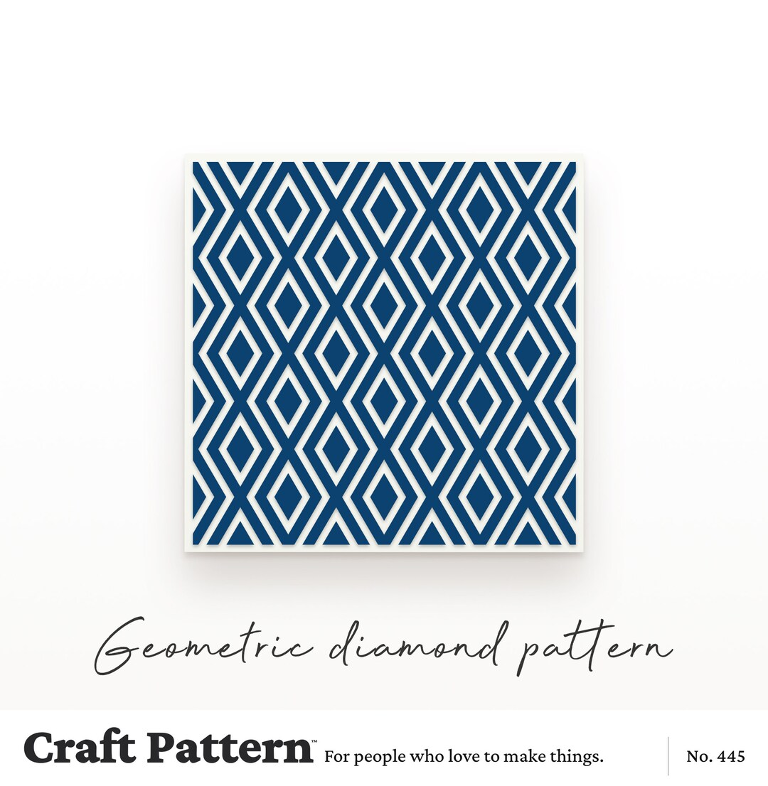 Geometric Diamond Pattern SVG, Diamond SVG, Background SVG, Diamond Png ...