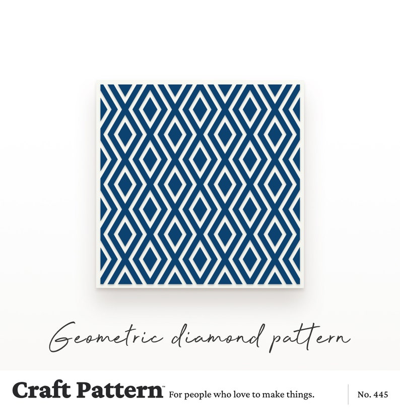 Geometric Diamond Pattern SVG Diamond SVG Background SVG - Etsy