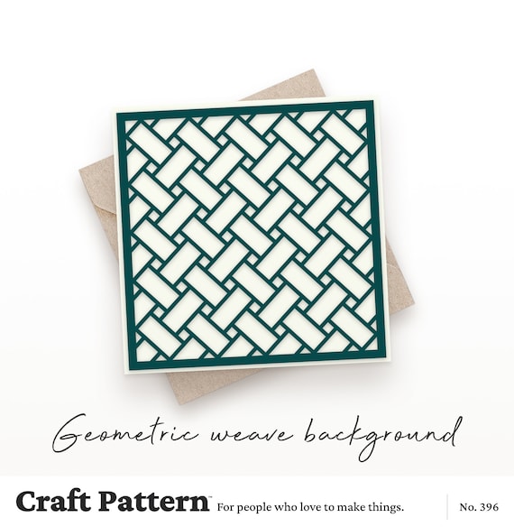Tejido geométrico Fondo SVG Patrón SVG Stencil SVG Patrón - Etsy México