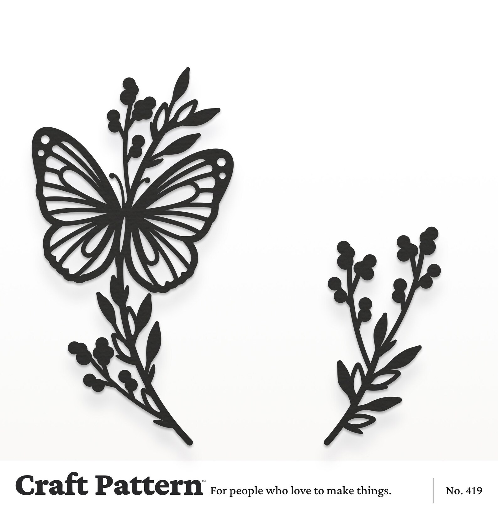 Butterfly Border SVG Butterfly SVG Monogram SVG Flower Svg - Etsy