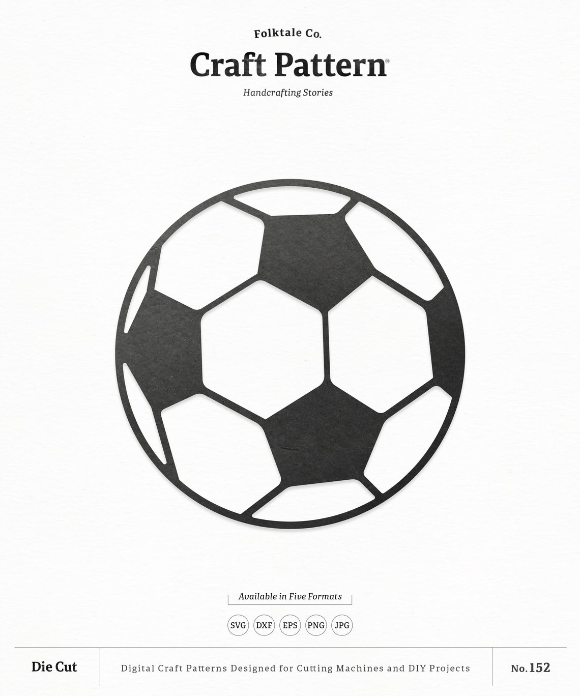 Soccer Ball SVG Craft Pattern, Soccer SVG, Sport SVG, Soccer Cut File ...