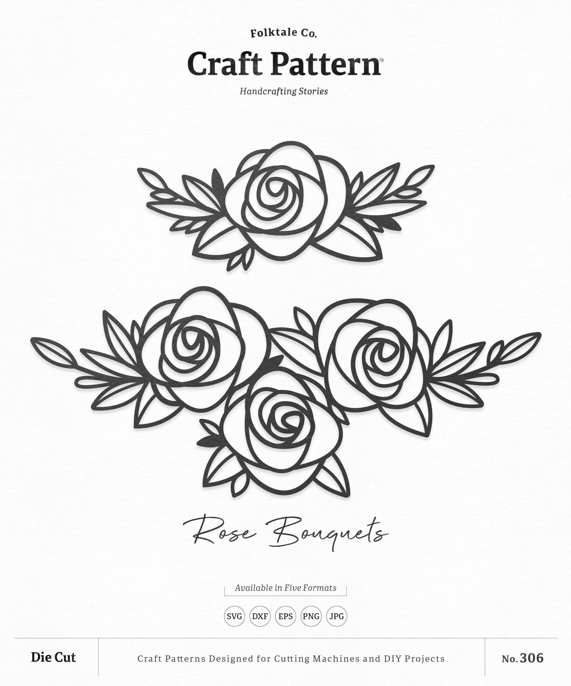 Rose Bouquet SVG Flowers SVG Roses Flower SVG Flower - Etsy UK