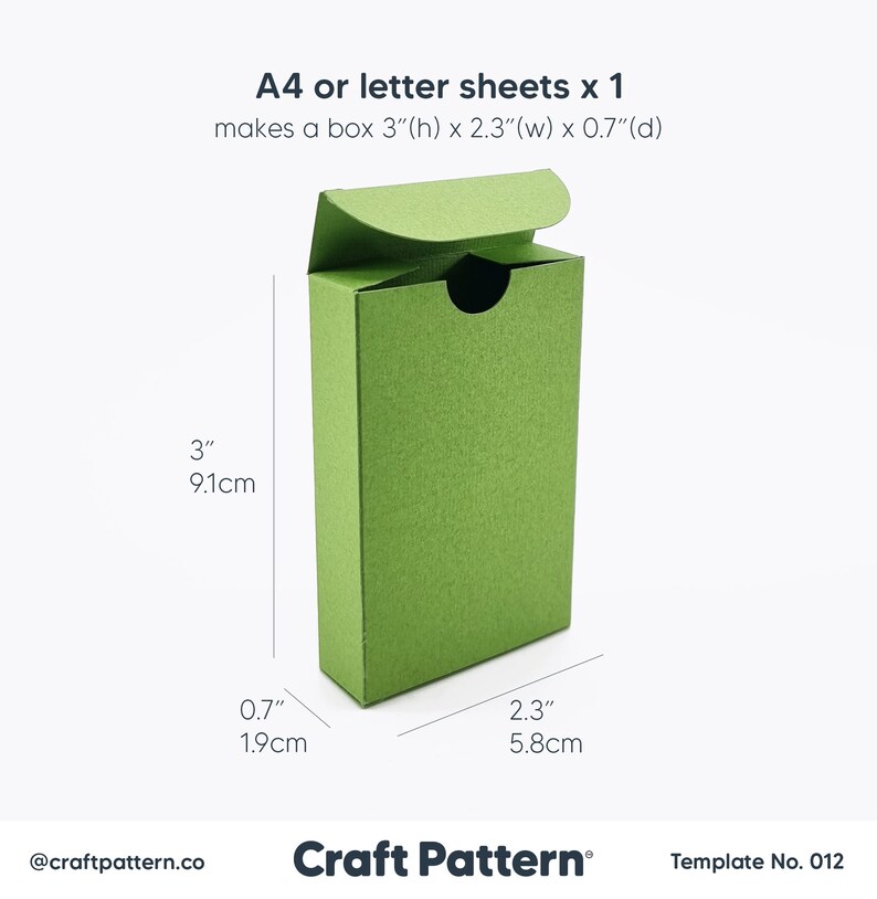 Bridge Card Box Template SVG, Gift Box SVG, Party Favor Box SVG, Box ...