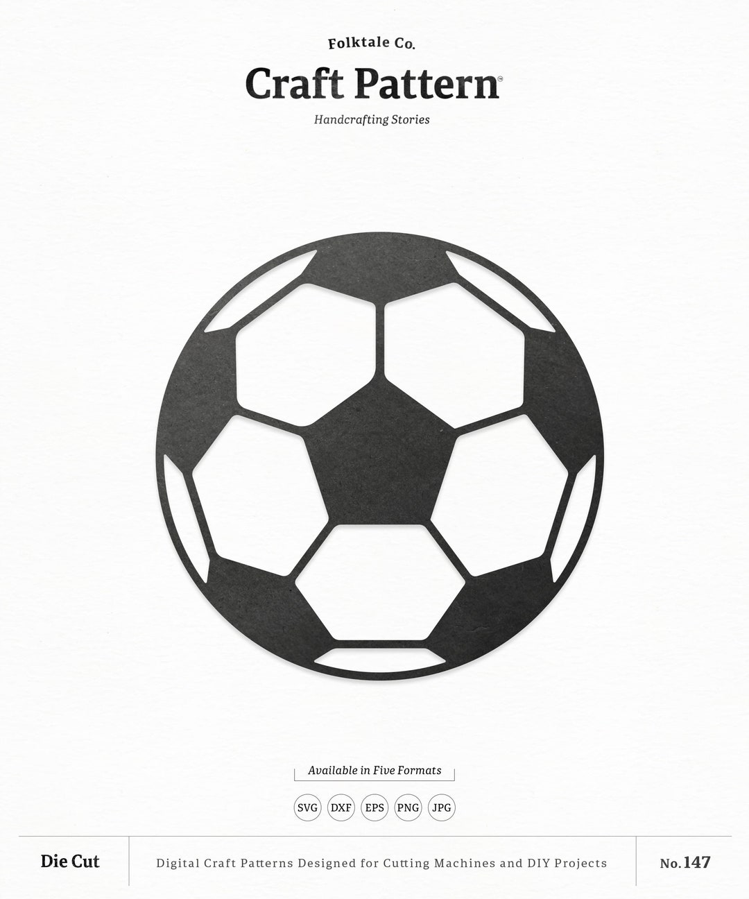 Soccer Ball SVG Craft Pattern, Soccer SVG, Sport SVG, Soccer Cut File ...