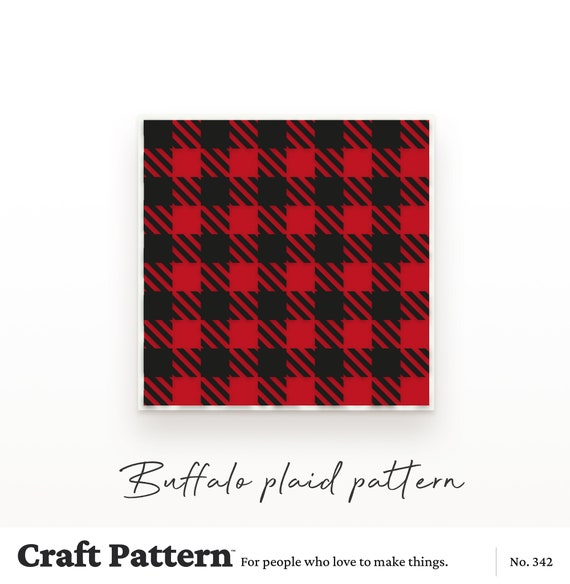 Buffalo Plaid Pattern SVG Buffalo Plaid SVG Background SVG - Etsy