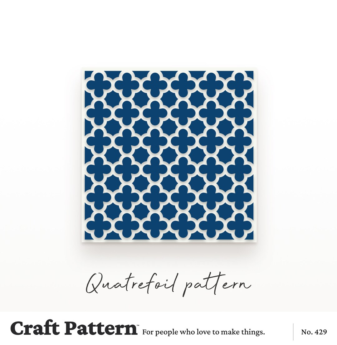 Quatrefoil Pattern SVG, Quatrefoil SVG, Background SVG, Quatrefoil Png ...