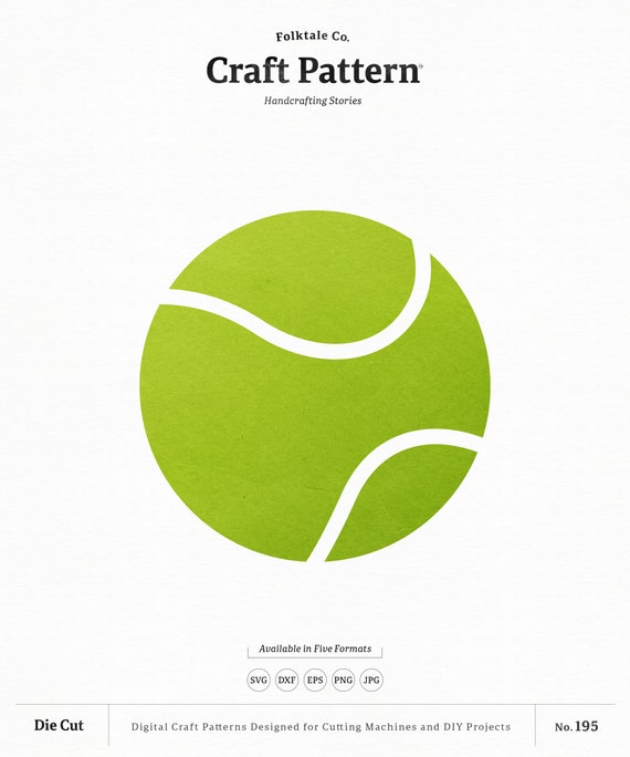 Tennis Ball SVG Craft Pattern Tennis SVG Sports SVG Tennis | Etsy Canada