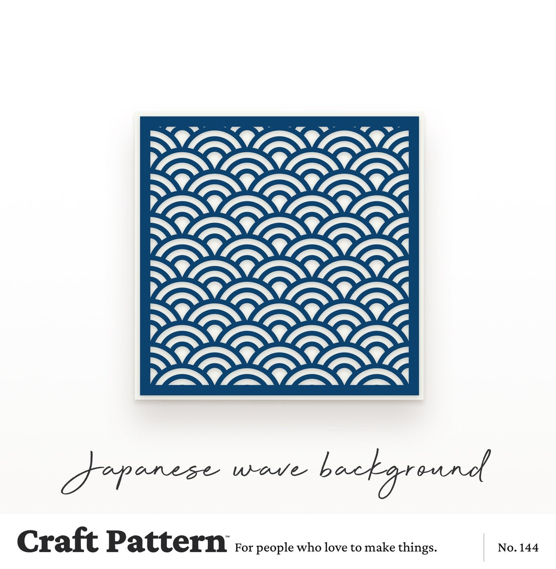 Japanese Wave Background SVG Wave Pattern SVG Stencil SVG - Etsy UK