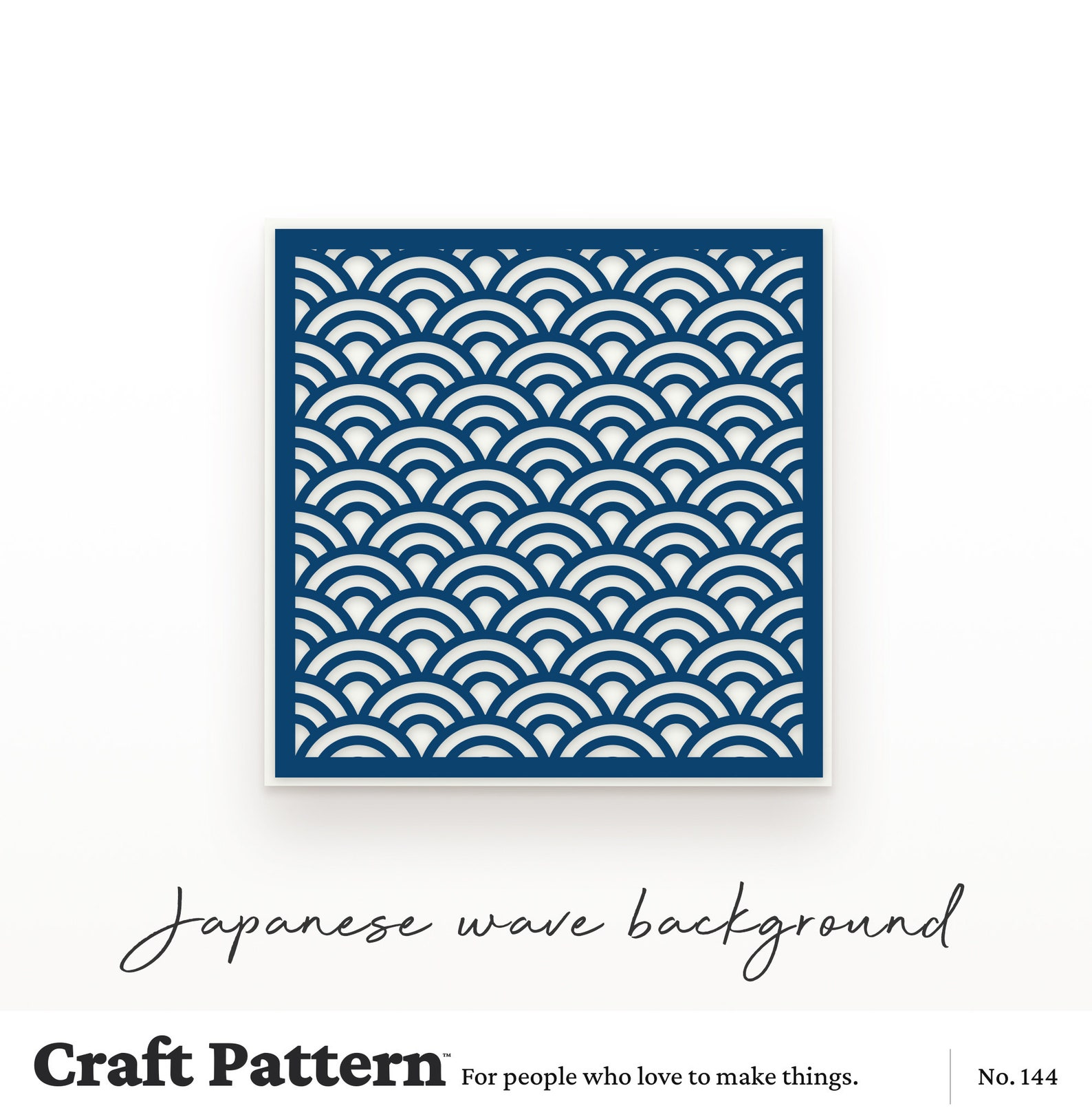 Japanese Wave Background SVG, Wave Pattern SVG, Stencil SVG, Pattern ...