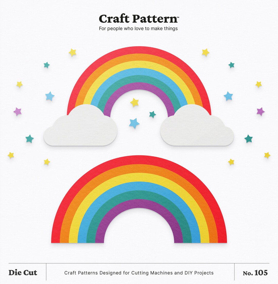 Rainbow SVG, Rainbows SVG, Rainbow Clipart, Nursery Svg, Baby Shower ...