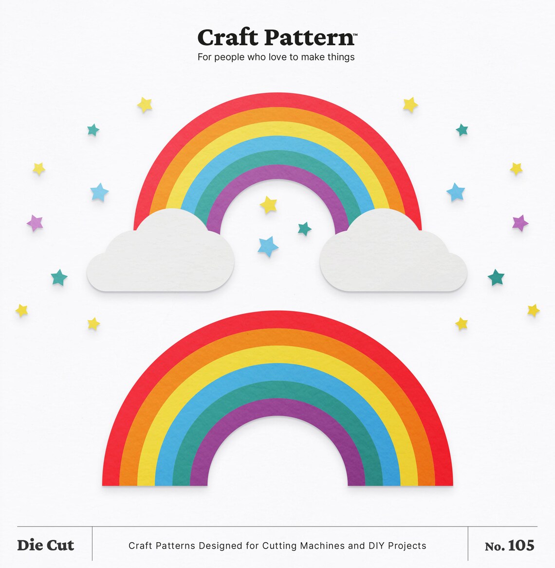 Rainbow SVG Rainbows SVG Rainbow Clipart Nursery Svg Baby - Etsy UK
