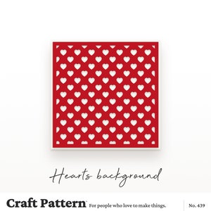 Hearts Background SVG, Hearts Pattern SVG, Stencil SVG, Hearts Png ...