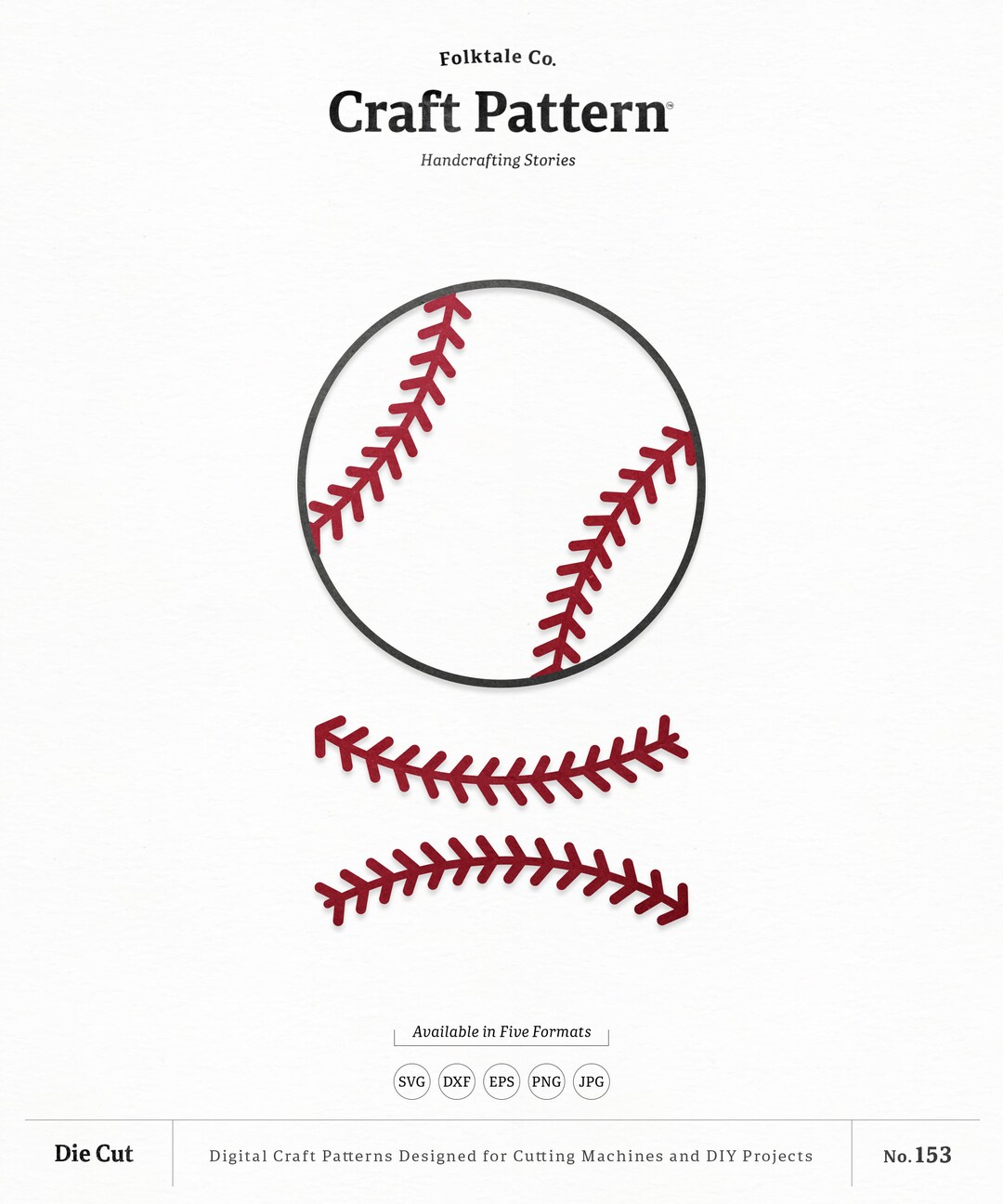 Baseball and Stitches SVG Craft Pattern, Baseball SVG, Sport SVG ...