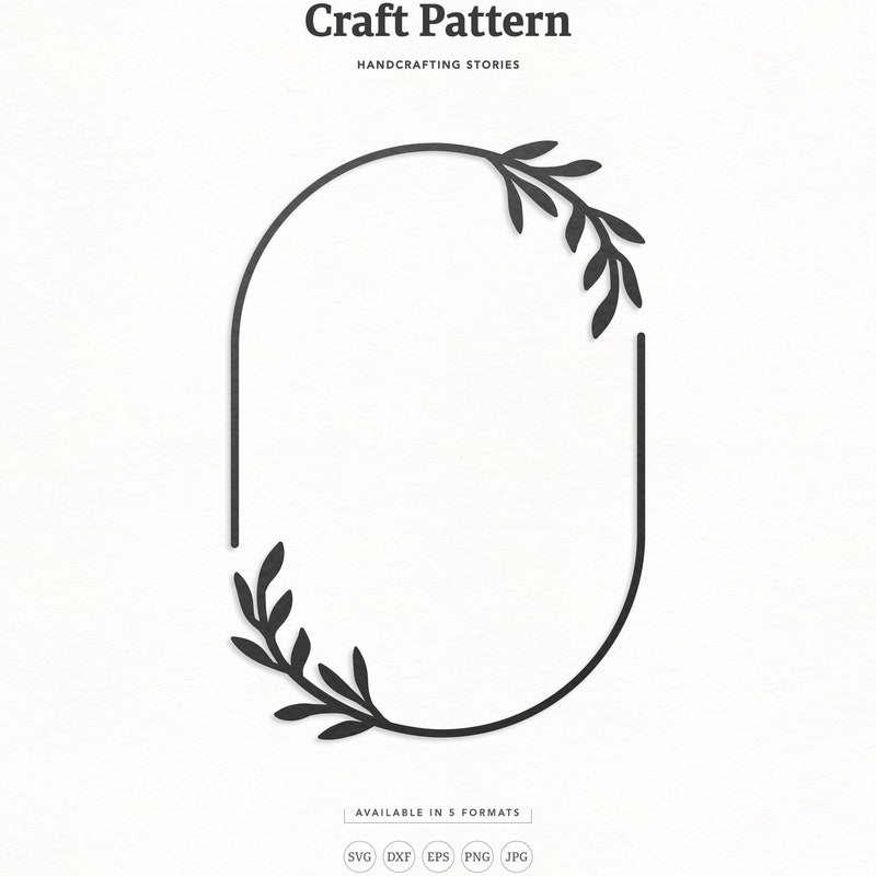Oval Frame Svg - Etsy