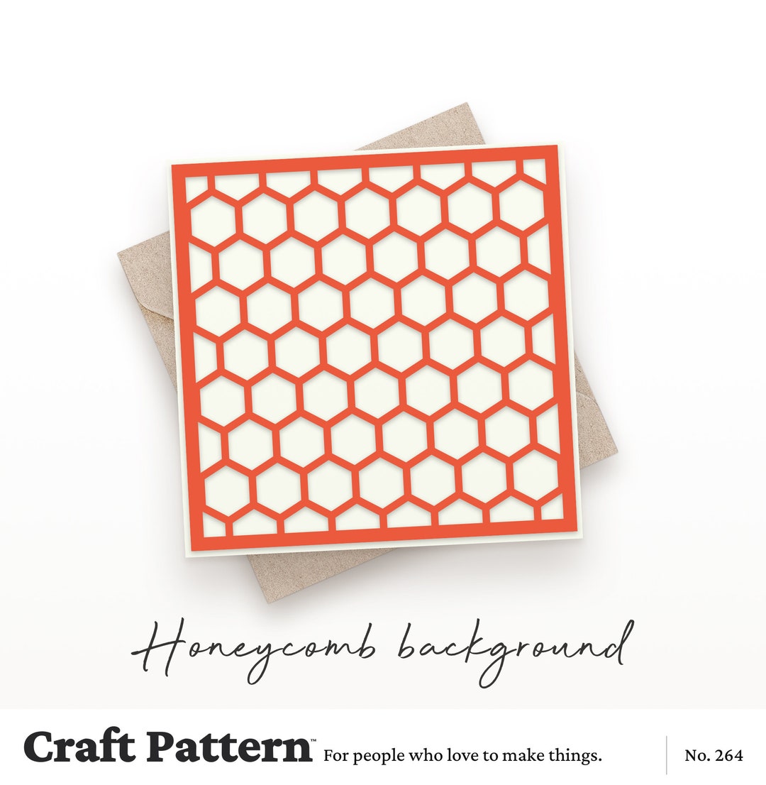 Honeycomb Background SVG, Honeycomb Pattern SVG, Stencil SVG, Pattern ...