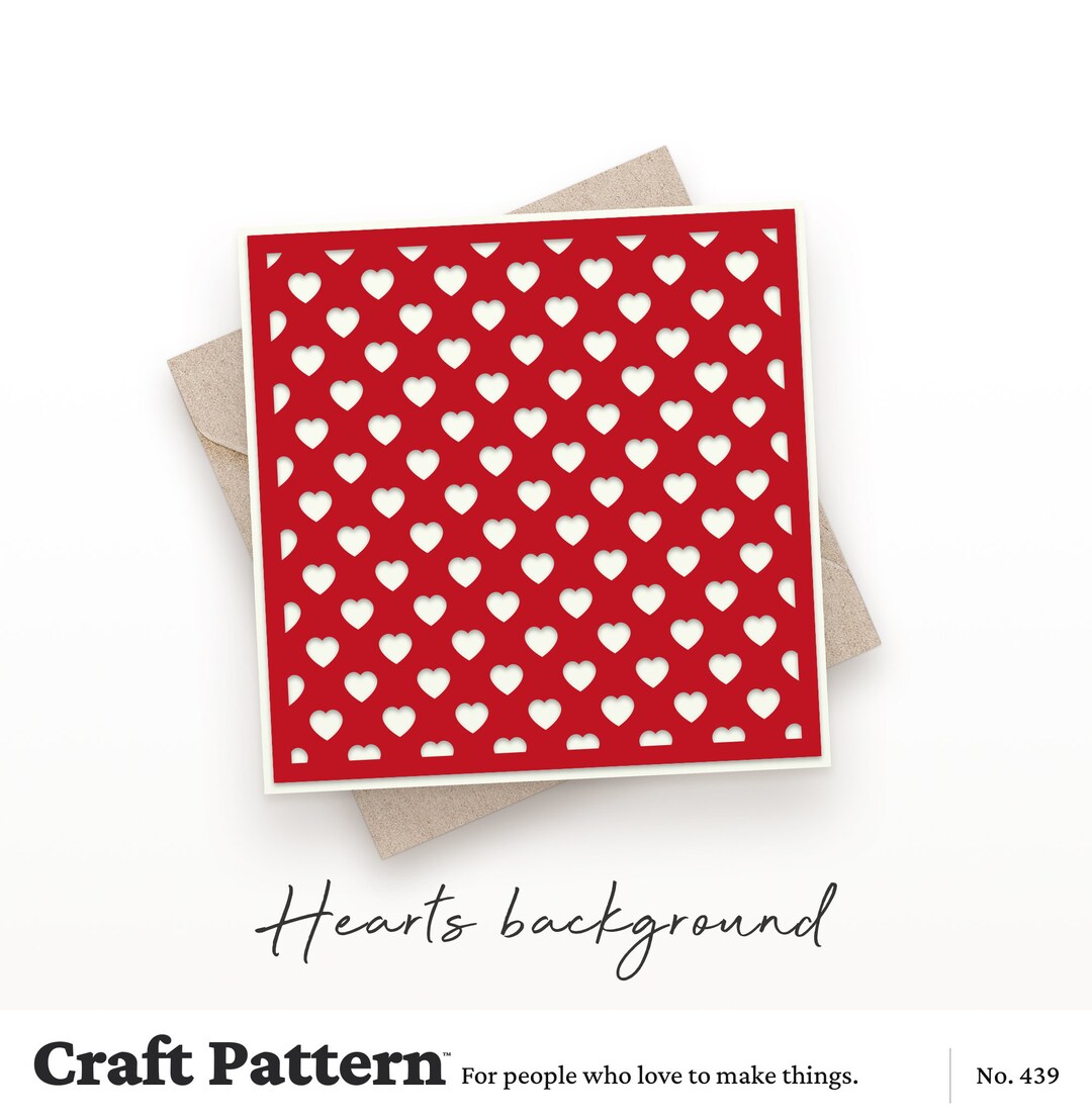 Hearts Background SVG, Hearts Pattern SVG, Stencil SVG, Hearts Png ...