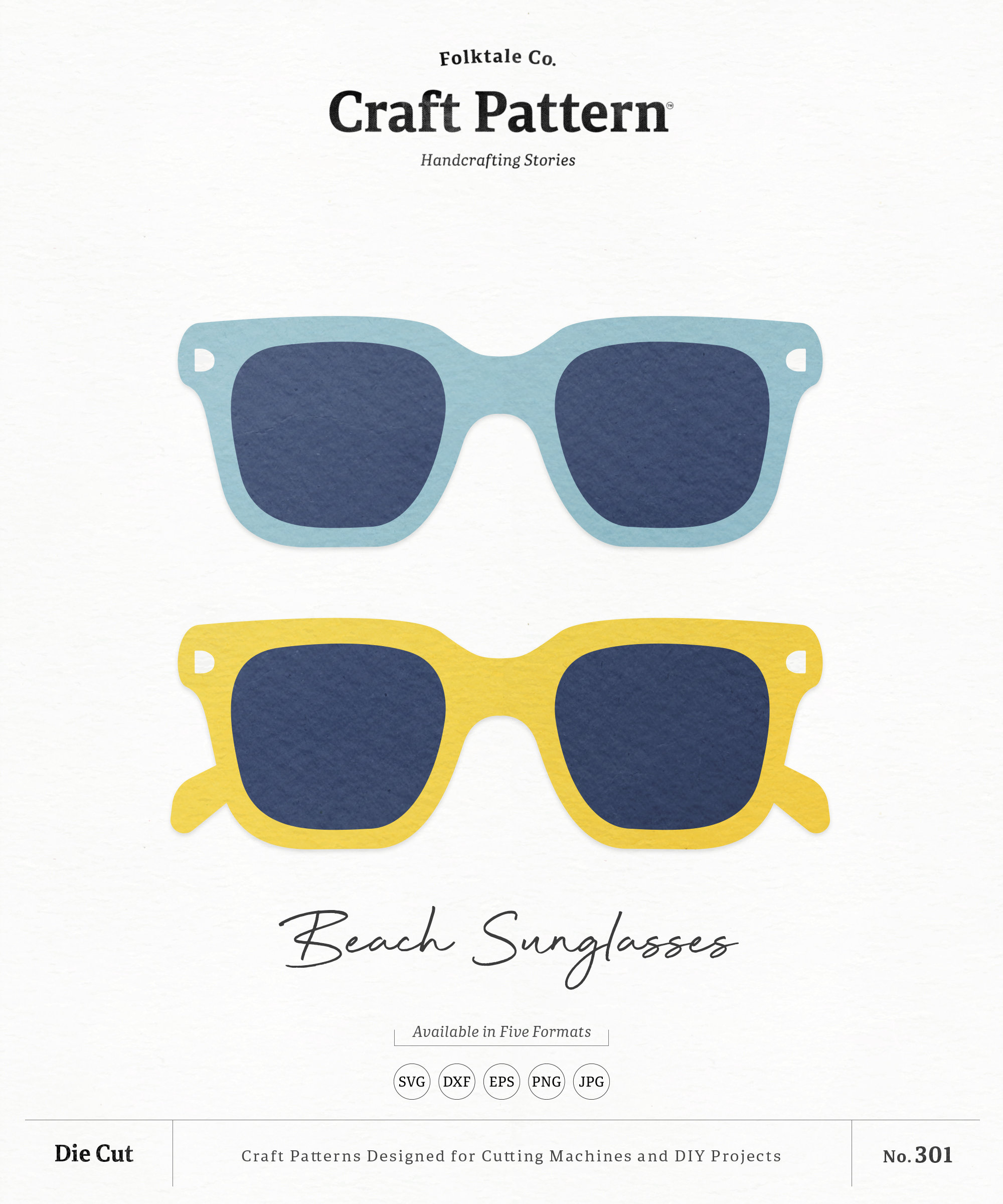 Sunglass Craft Pattern