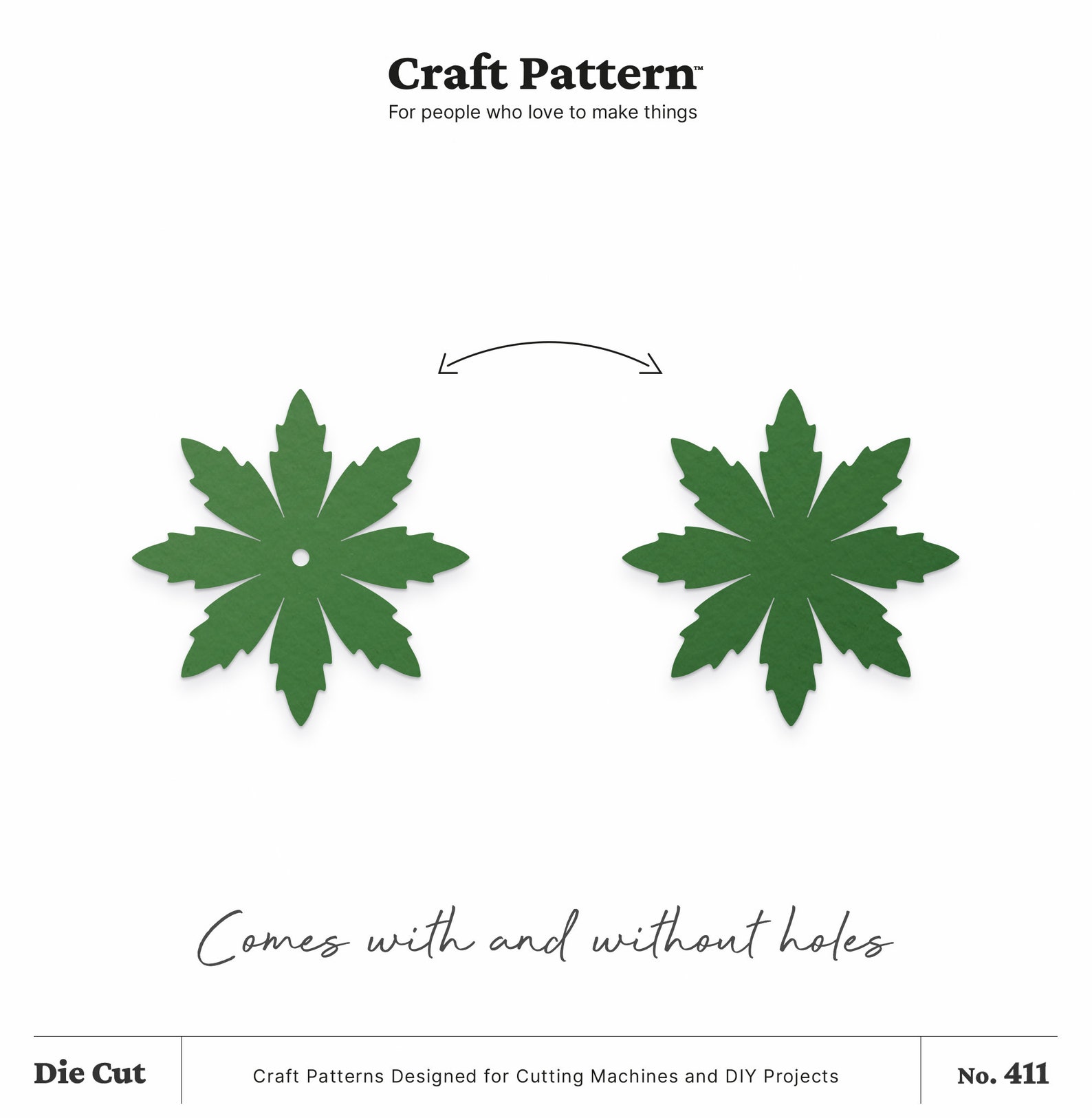 Paper Flower Sepals SVG, Paper Flower SVG, Paper Flower Template ...