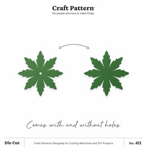 Paper Flower Sepals SVG, Paper Flower SVG, Paper Flower Template ...