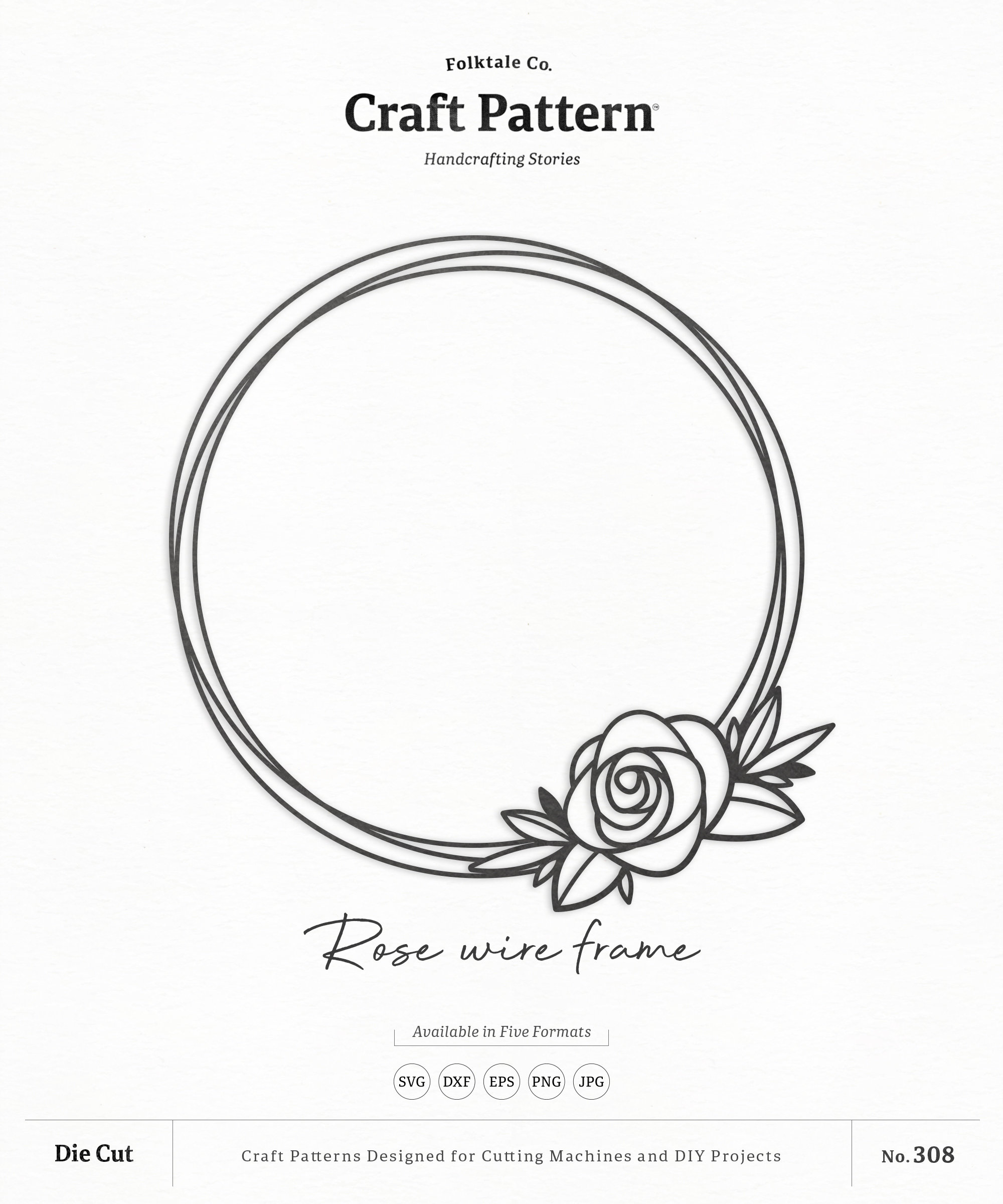 Scrapbooking Flower Svg Svg Files For Cricut Rose Svg Name Frame Svg ...