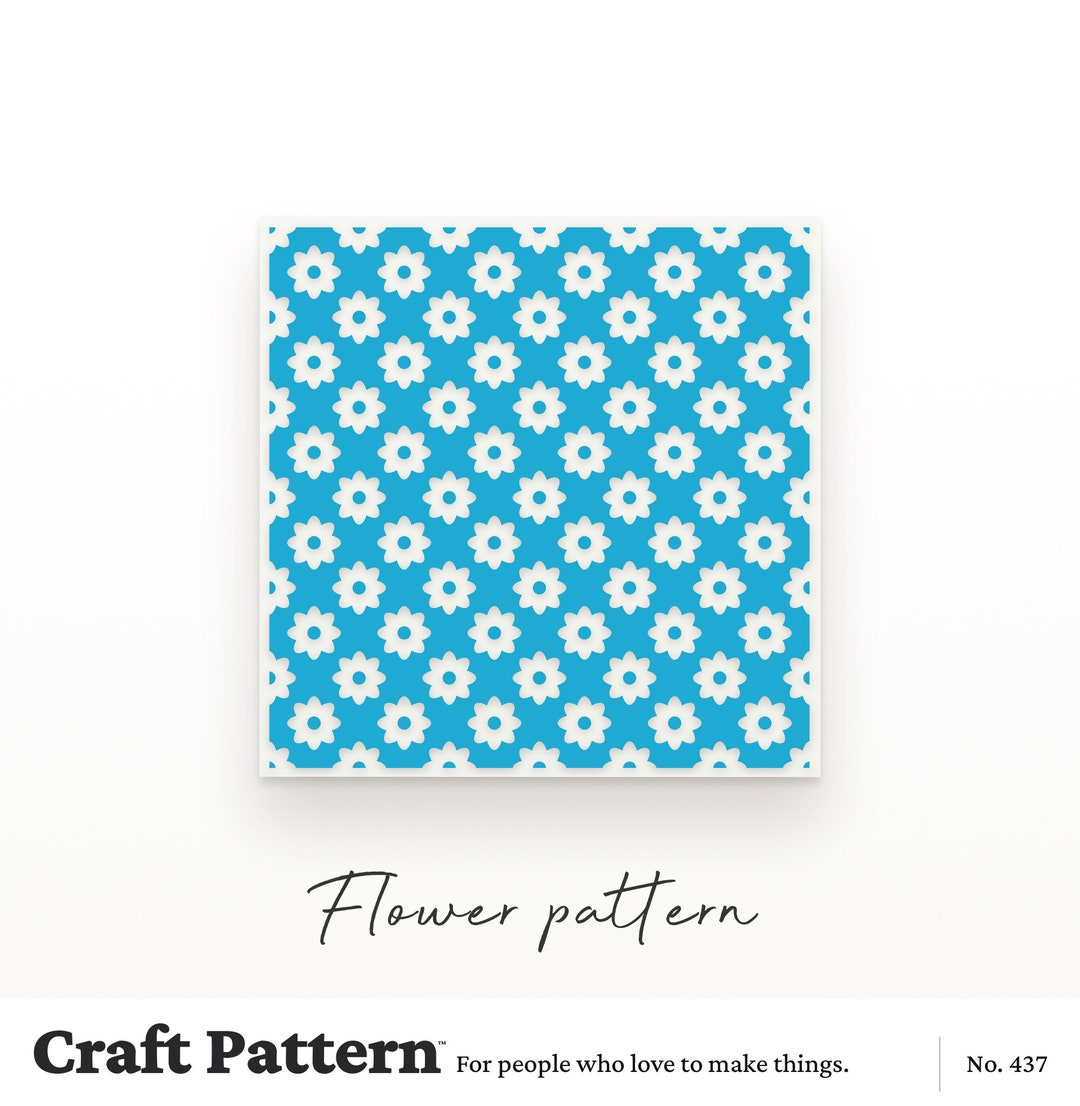 Flower Pattern SVG, Flower SVG, Background SVG, Flower Png, Pattern Cut ...