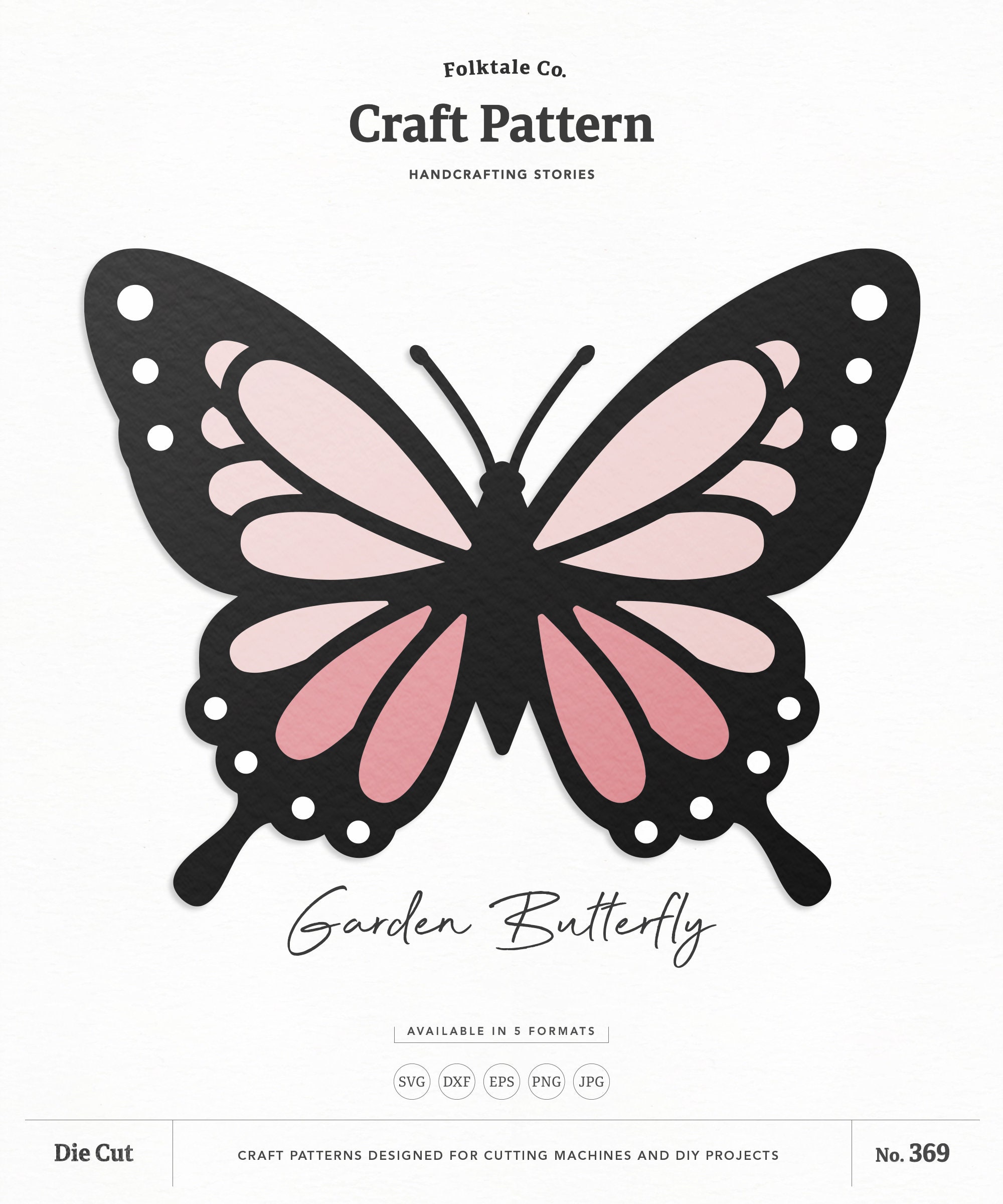 Butterfly SVG, Butterfly Wall Art SVG, Paper Butterfly Templates ...