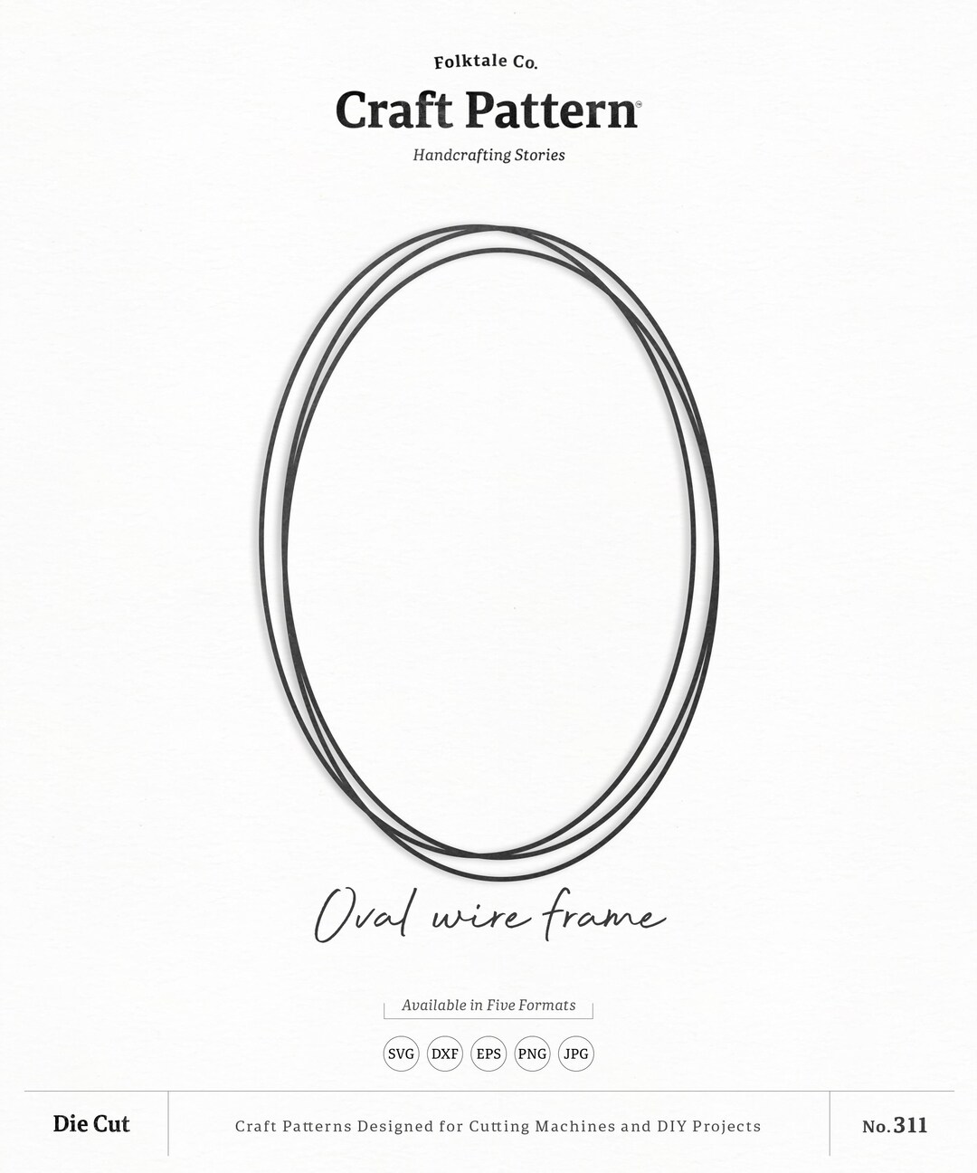Oval Wire Frame SVG, Oval Monogram Frame SVG, Circle Frame SVG, Frame ...