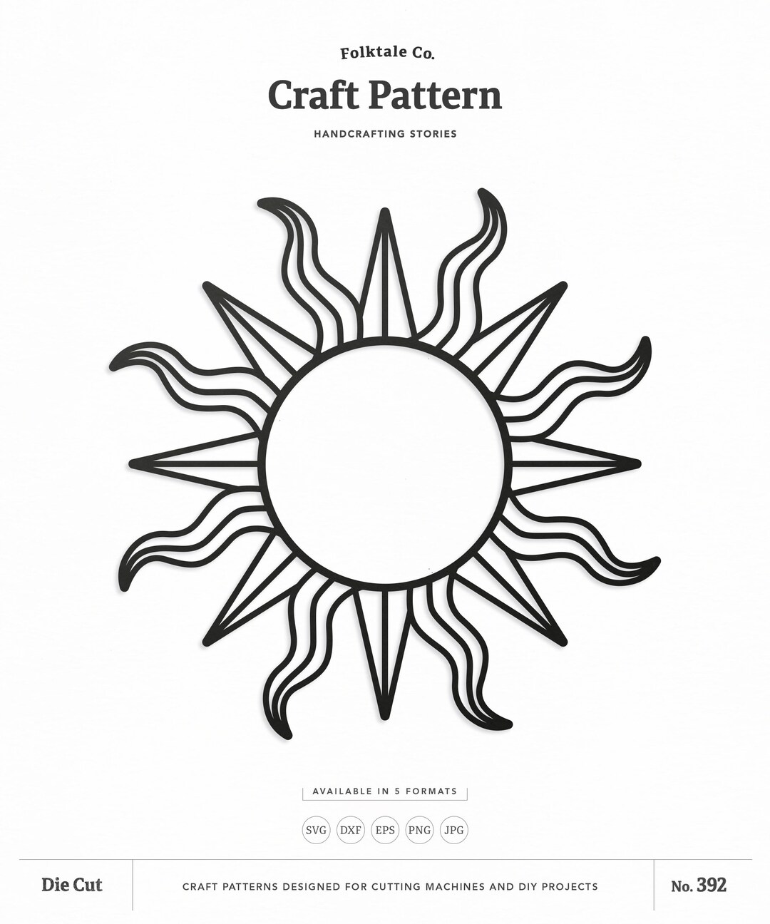 Sun Frame SVG, Circle Monogram Frame SVG, Circle Frame SVG, Frame ...