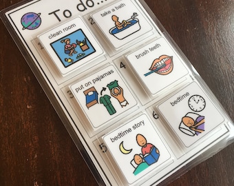 Visual schedule | Etsy