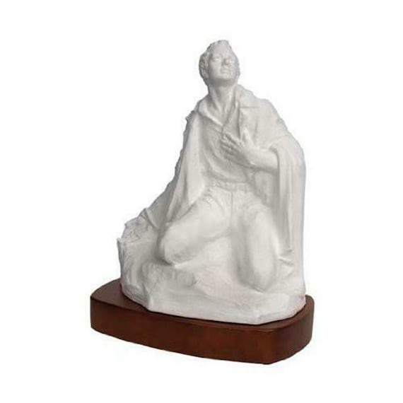 S23 LDS CTR Statue First Vision Joseph Smith Marble Wood Base | Etsy